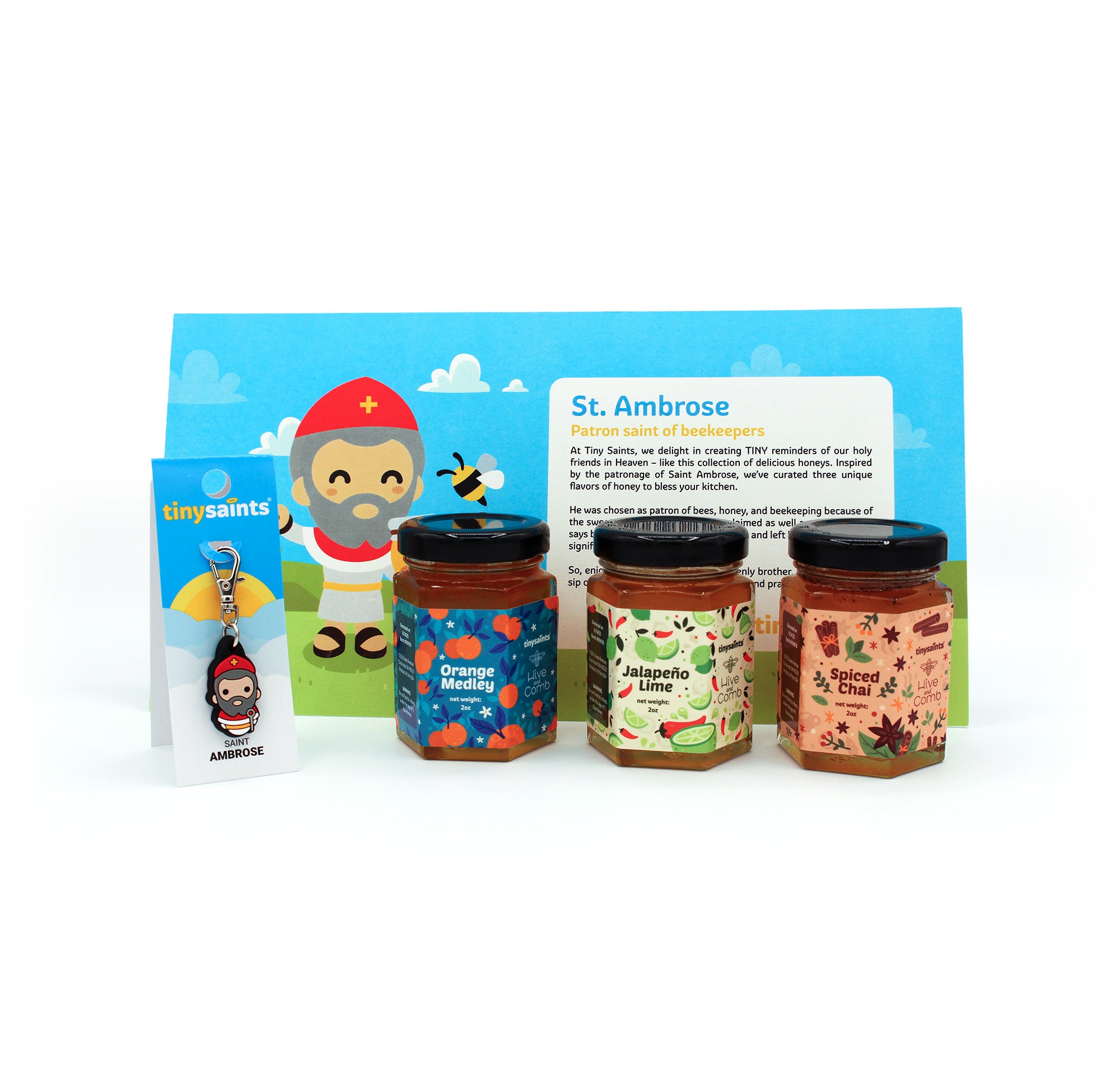 St. Ambrose's Craft Honey Sampler – Tiny Saints
